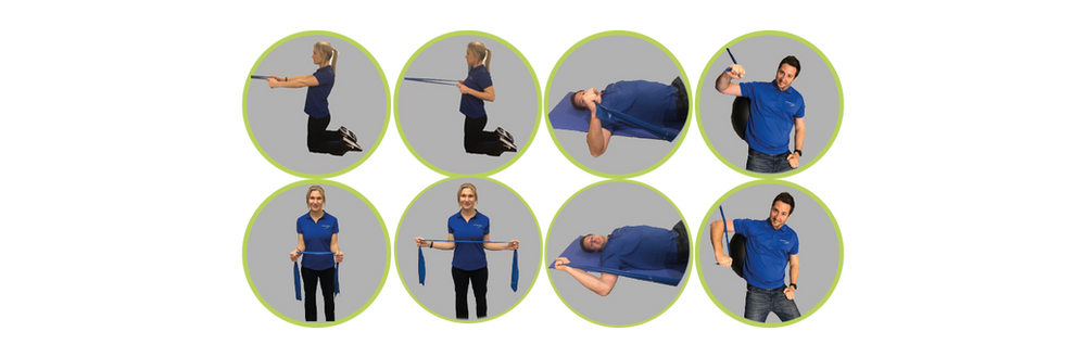 Strengthening shoulder exercises for swimmers