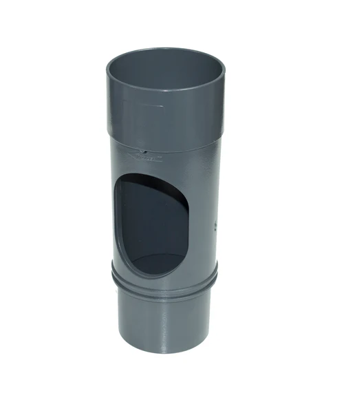 Floplast 68mm Round Downpipe Access Pipe Black, White, Brown ...
