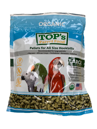 TOP's Parrot Pellets for Large Birds | Paterson Bird Store