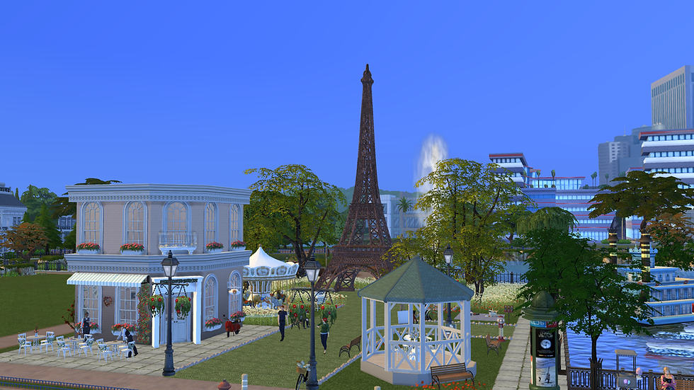 Paris | The sims 4 por Milena Cipriano