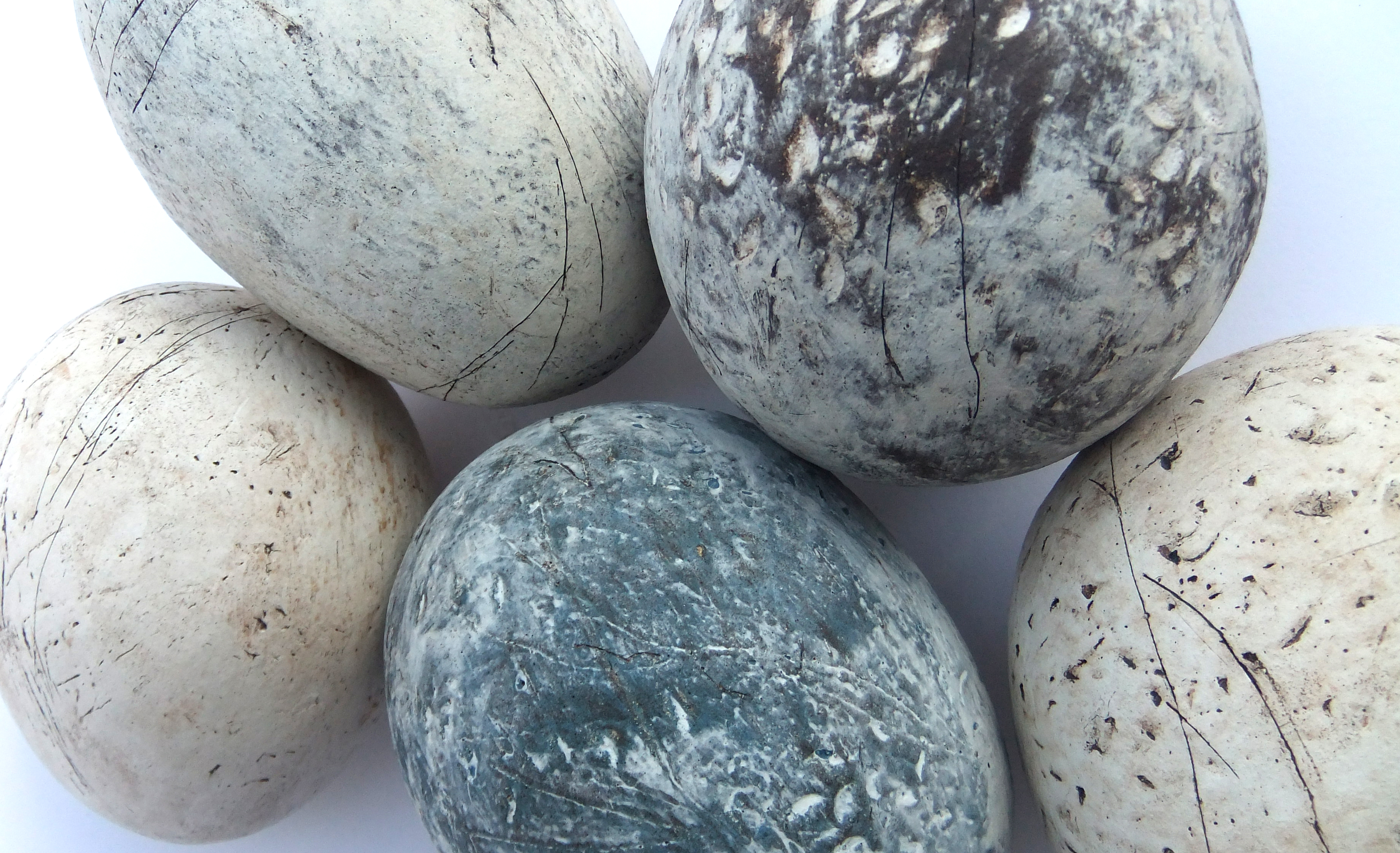 Abstracts Gallery | Abstract forms in clay by Jane Silk