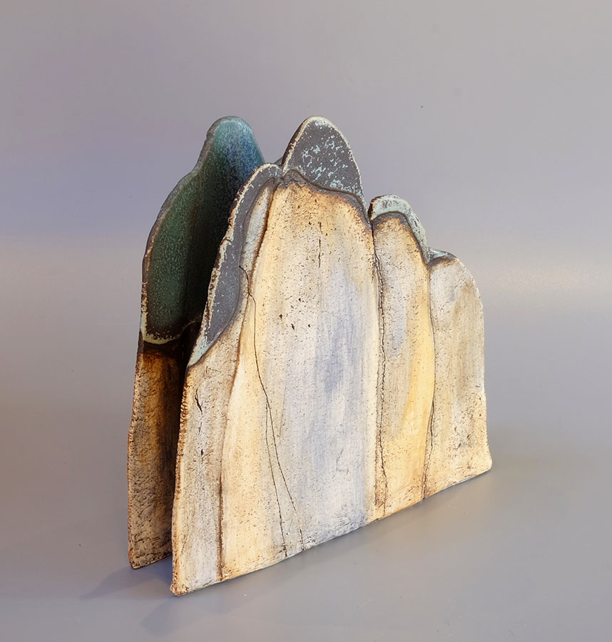 Abstracts Gallery | Abstract forms in clay by Jane Silk