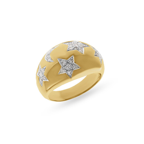 Star Diamond Band | Izmirian Jewellery