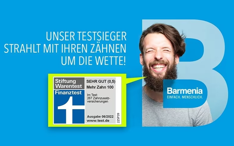 Mehr Zahn - Barmenia Zahnversicherung