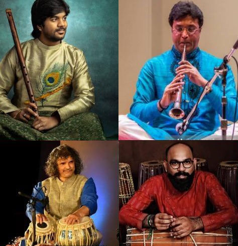Sangam - J A Jayanth (Carnatic Flute) and Ashwani Shankar (Hindustani ...