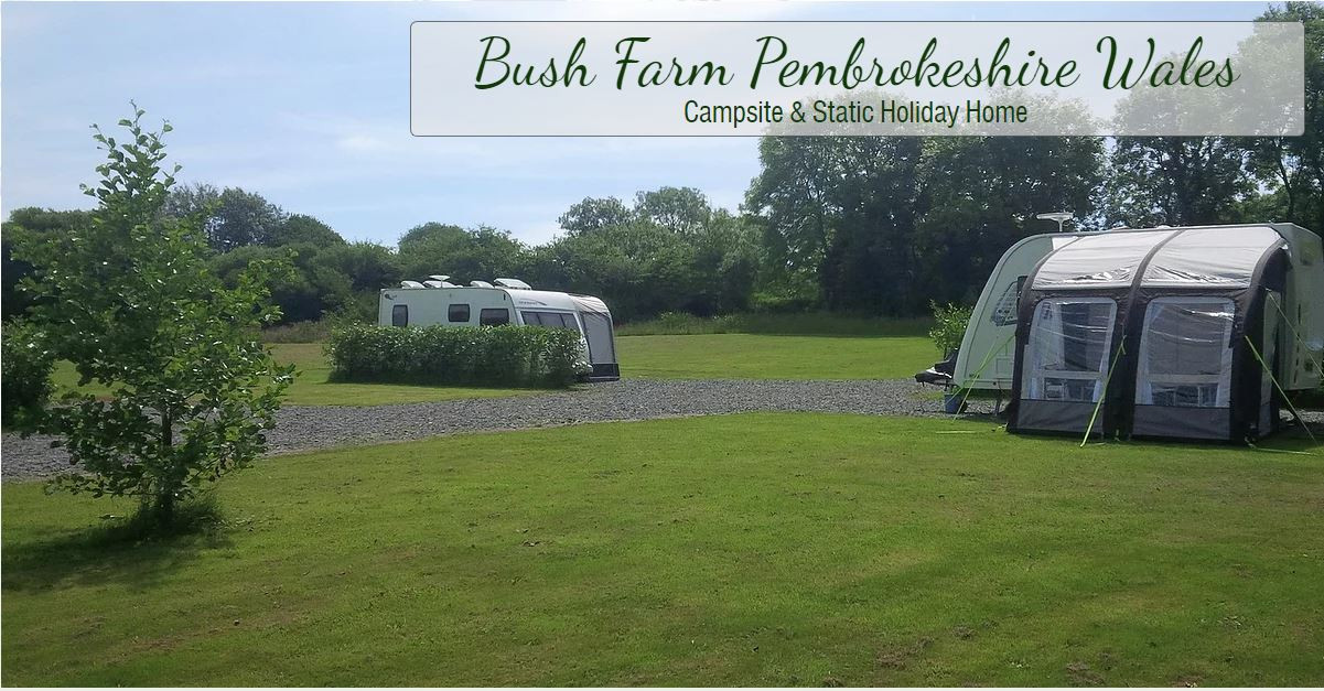 Bush Farm C&CC Certificated Adult Only Campsite Pembrokeshire