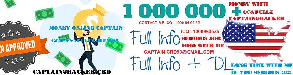 SELL/BUY CVV + FULLZ ONLINE | CaptainCRD