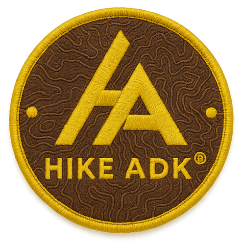 Official Hike ADK® Patch – Topo Edition (Embroidered) | Hike ADK