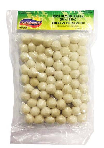 Kababayan Rice Flour Balls(bilo-bilo) 24x340gUPC8?76182?00095?0 | Shiny ...
