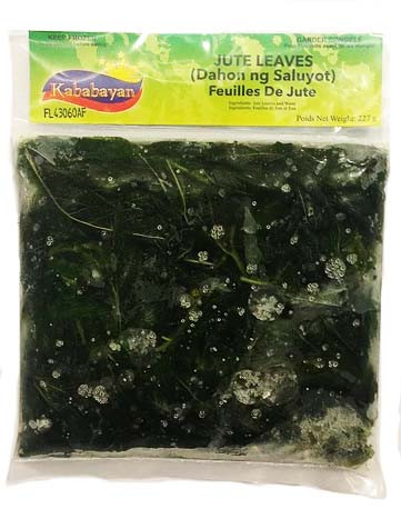 Kababayan Jute Leaves( Saluyot)30 x227g | Shiny Star Canada