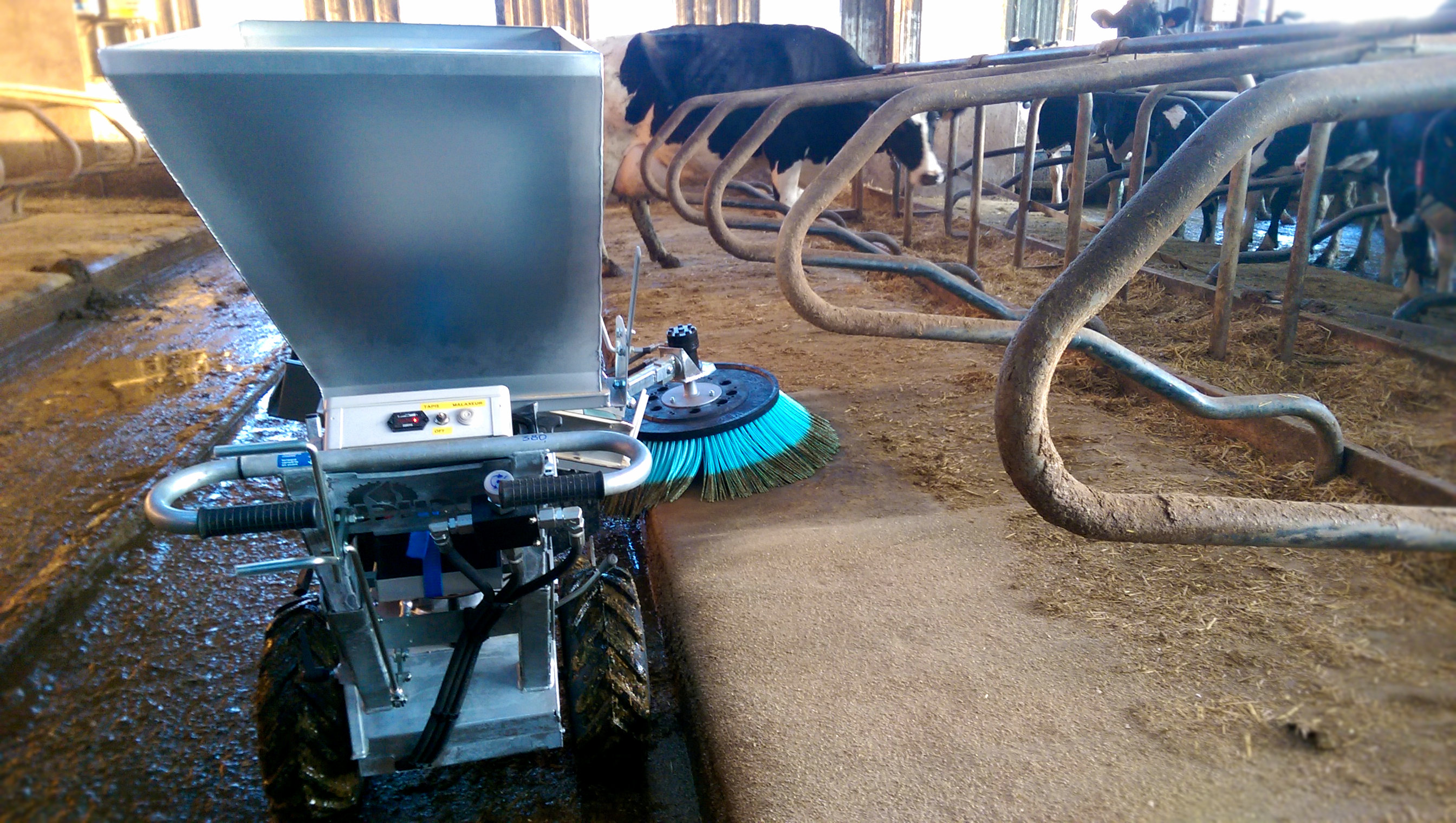 Balayeuse à logettes ECS : Logettenet