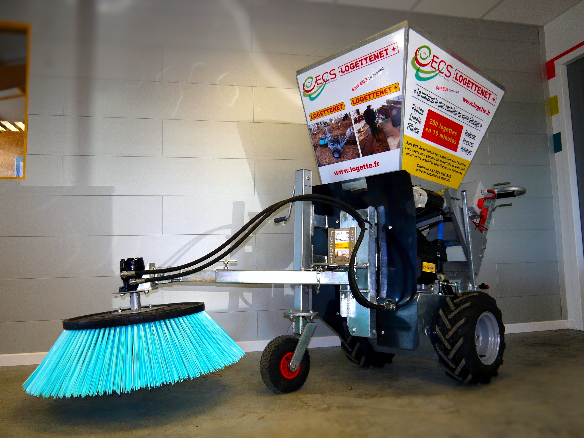 Balayeuse à logettes ECS : Logettenet