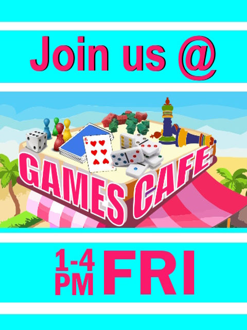 GAMES CAFE INVITATION