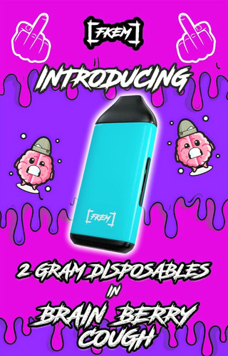 FKEM 2 GRAM BRAIN BERRY COUGH SATIVA RECHARGEABLE VAPE | weed express dc
