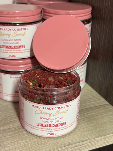 CHERRY SCRUB - GOMMAGE INTIME - 250 GRAMMES | Mariah Lady Cosmetic