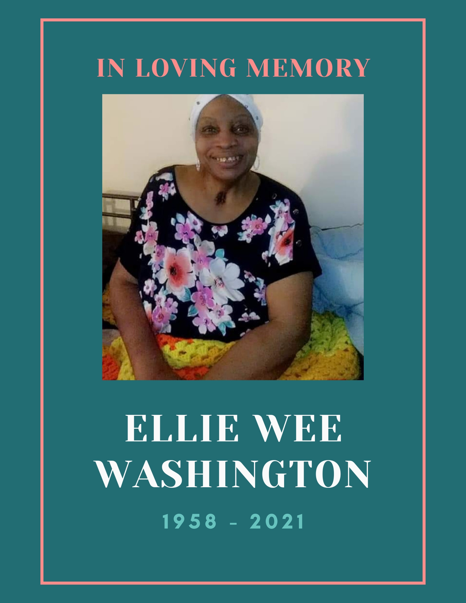 Light a Candle in Honor of Ellie Wee Washington | Read More