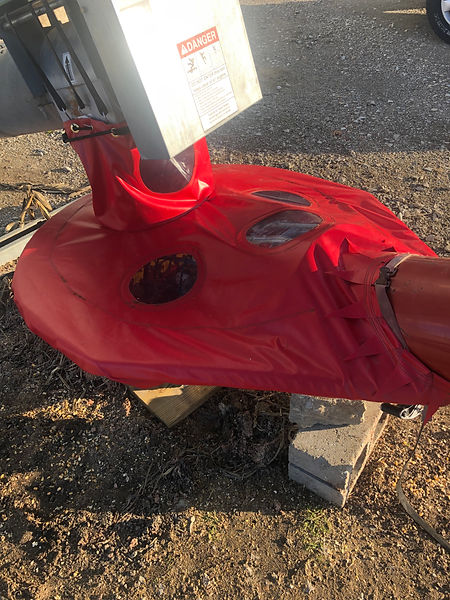 Auger Pan Cover Safety Shield | The Hopper Topper Company