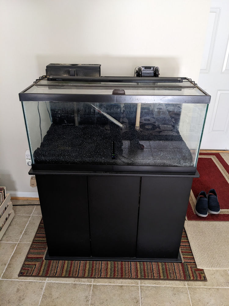 40 gallon breeder complete aquarium setup available (Herndon) | Potomac ...