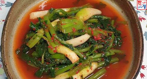 열무김치 2.4kg YEOL MU KIMCHI (YOUNG RADISH) | Han Sung Kim Chi