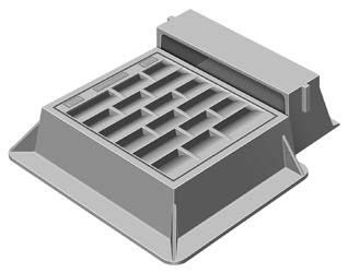 Single Curb Casting - Louisville MSD Std | Green Hat Supply