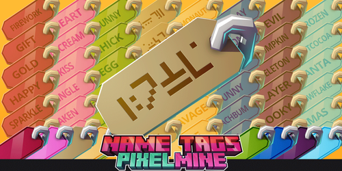 Name Tag Icons | Pixel Mine