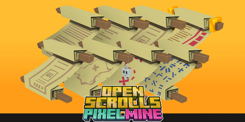 Open Scroll Icons | Pixel Mine