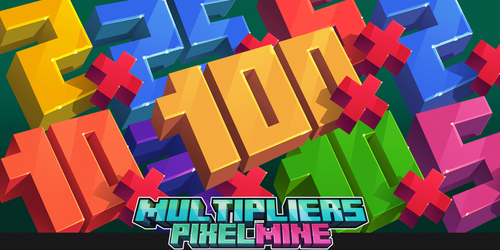 Multiplier Icons | Pixel Mine