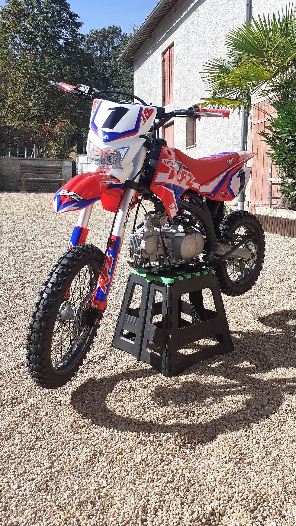 Mini Cross 125CC Apollo RFZ Enduro 2022-2023 Rouge | MAUDUIT QUAD MOTO PA