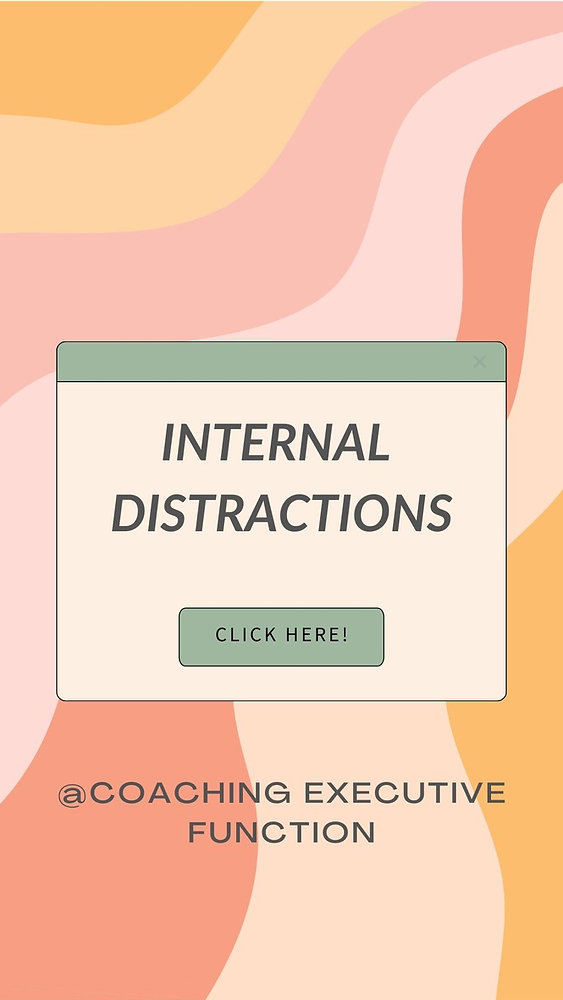 Internal Distractions: How To Stop The Chatter and Create New Brain ...