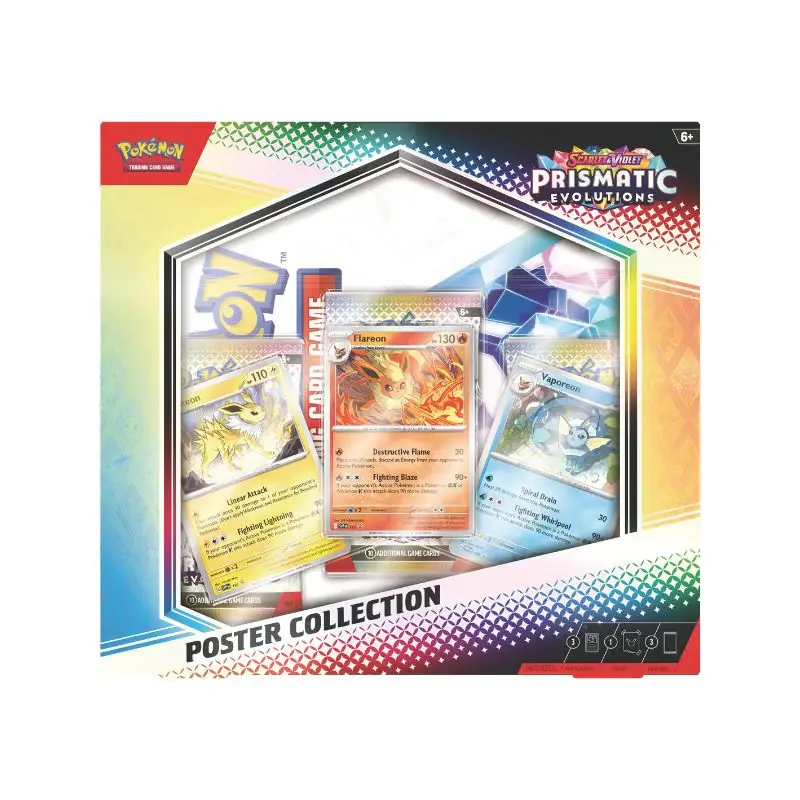 Prismatic Evolutions Poster Collection | Gorka's Poke Barn