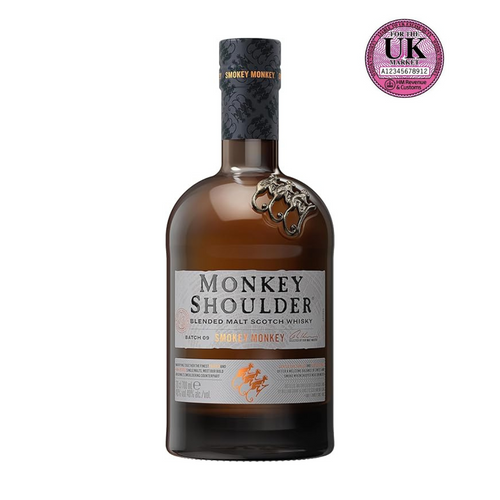 Monkey Shoulder Smokey Monkey Blended Malt Scotch Whisky - UK | Ashur Store