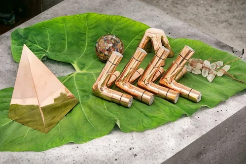 25.44-millimeter outer diameter Nubian Copper Pyramid connector kit ...