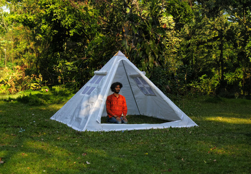 Deluxe Copper Giza Heavy Duty Meditation Pyramid WithTent | Meditation ...