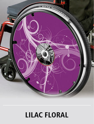 Designed wheelchair spoke guards