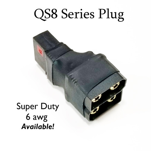 QS8 Series Plug 6 or 8 awg | Radio Control Power