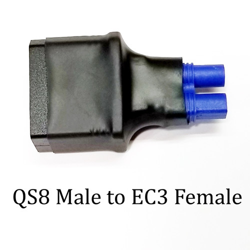 QS8 Male to EC3 Female No Wire | Radio Control Power