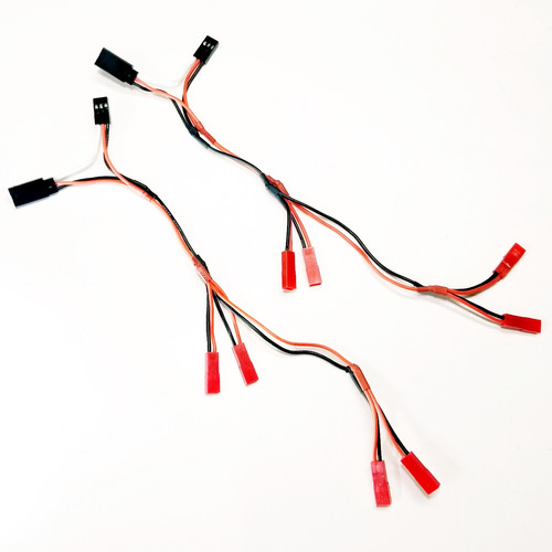 Deluxe Fan Cable JR To JST Harness Runs 4 Motor & ESC Fans With ...