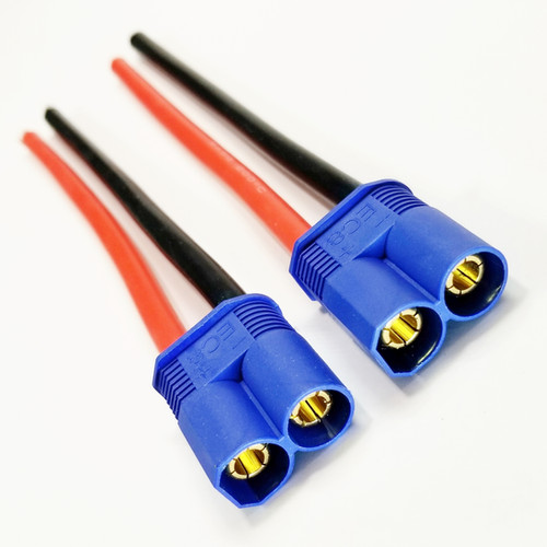 EC8 Male Leads 8 or 10 awg | Radio Control Power