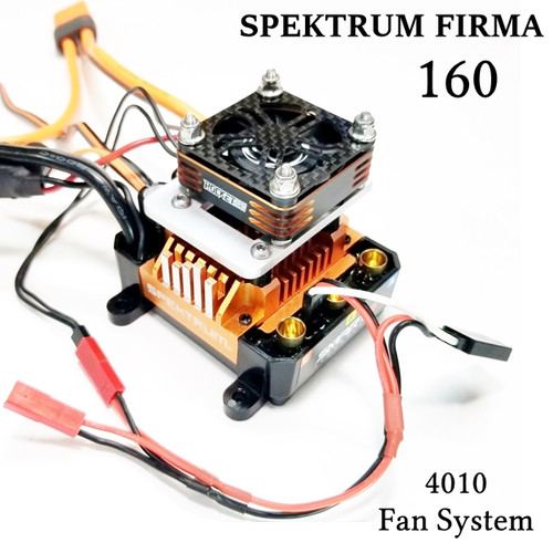 RCP Xtreme Cool Spektrum Firma 160 esc Cooling Fan System with 4010 Fan ...