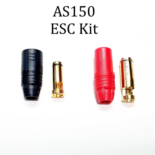 RCP AS150 Connectors ESC KIT Anti Spark | Radio Control Power