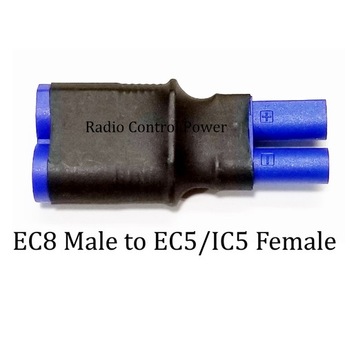 EC8M to EC5F Adapter | Radio Control Power