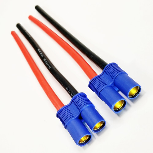 EC8 Female Leads 8 or 10 awg | Radio Control Power