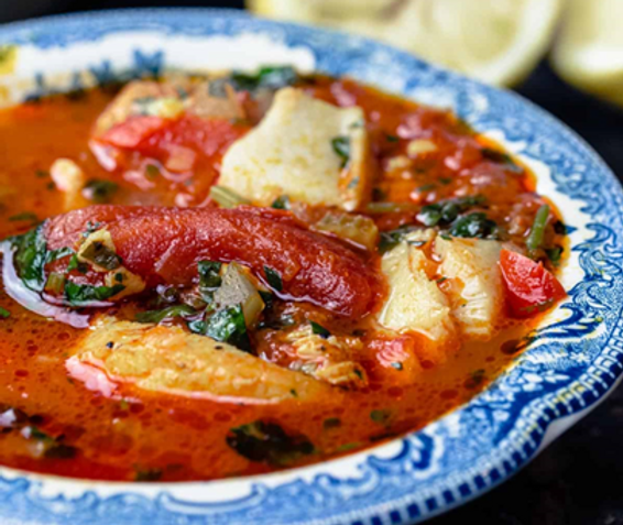 Mediterranean-Style Fish Soup Recipe