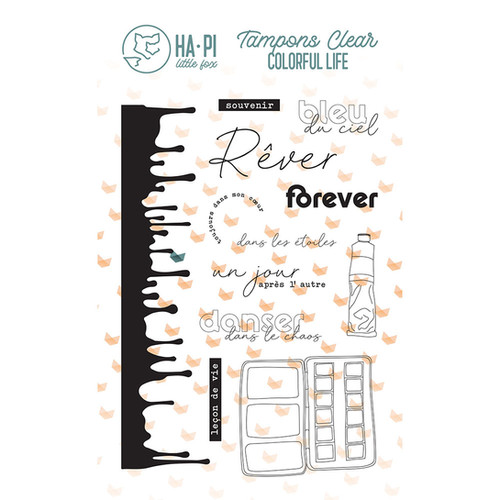 Tampons clear Bleu | Ha Pi Little fox