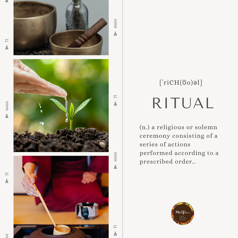 Sense of Ritual can bring your life an order