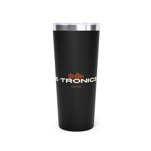 E-tronics Copper Vacuum Insulated Tumbler, 22oz | E-tronics