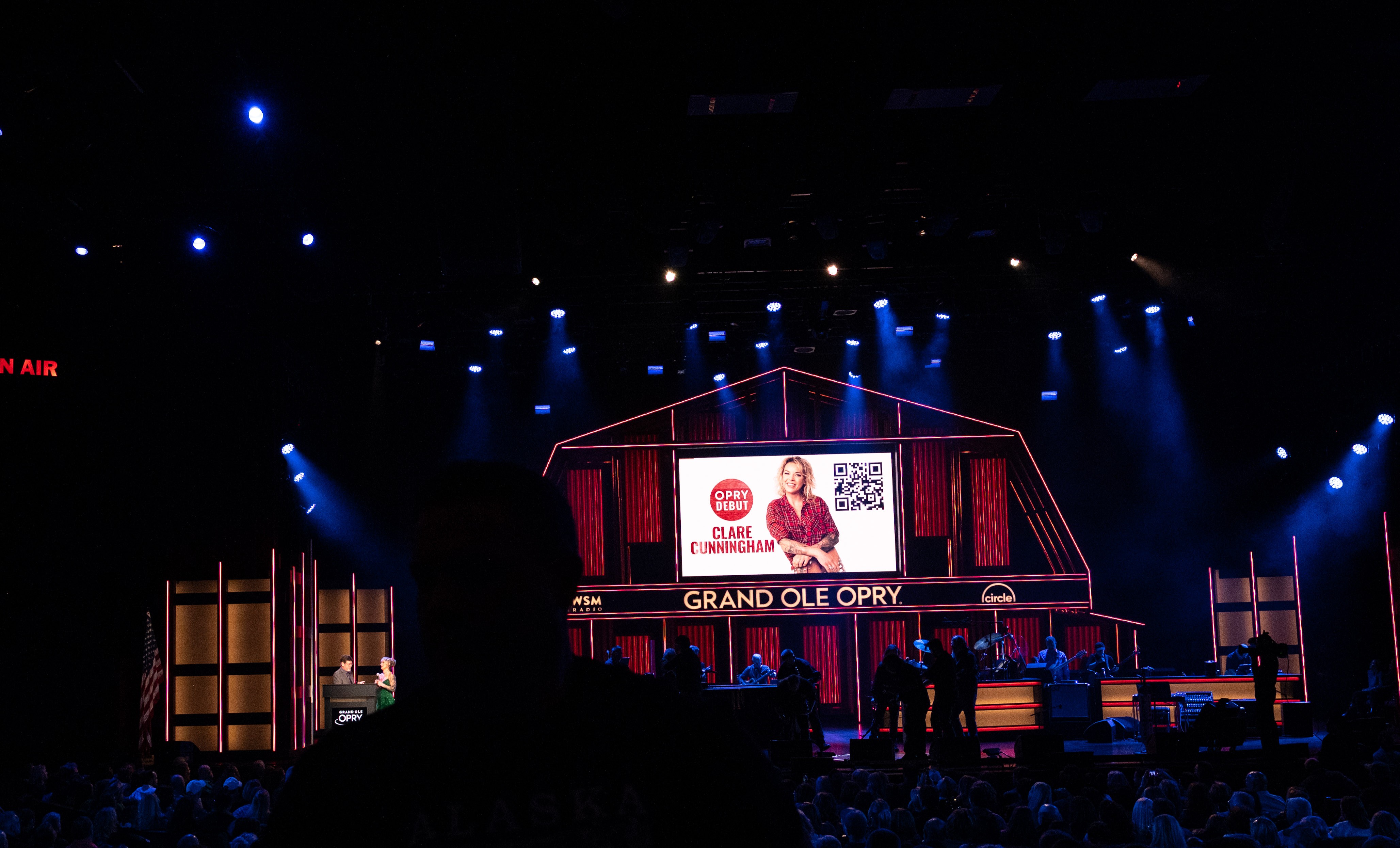 Clare's Grand Ole Opry Debut with a surprise twist!