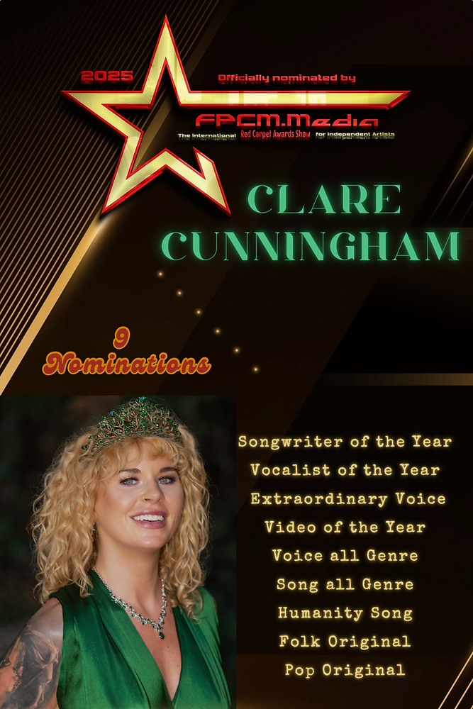 Clare Cunningham Earns 9 Nominations at the Red Carpet Awards Show in ...