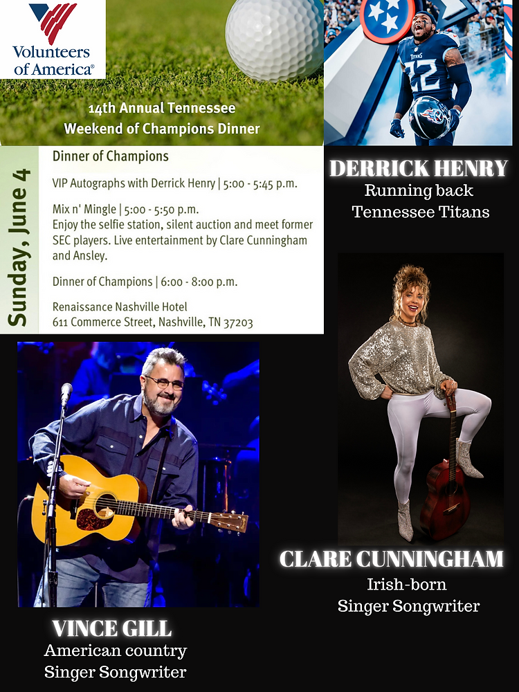 Clare Cunningham to perform alongside VINCE GILL at the 14th Annual ...