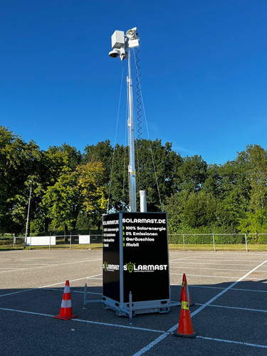 Solar mast - mobile camera mast | Solarmast